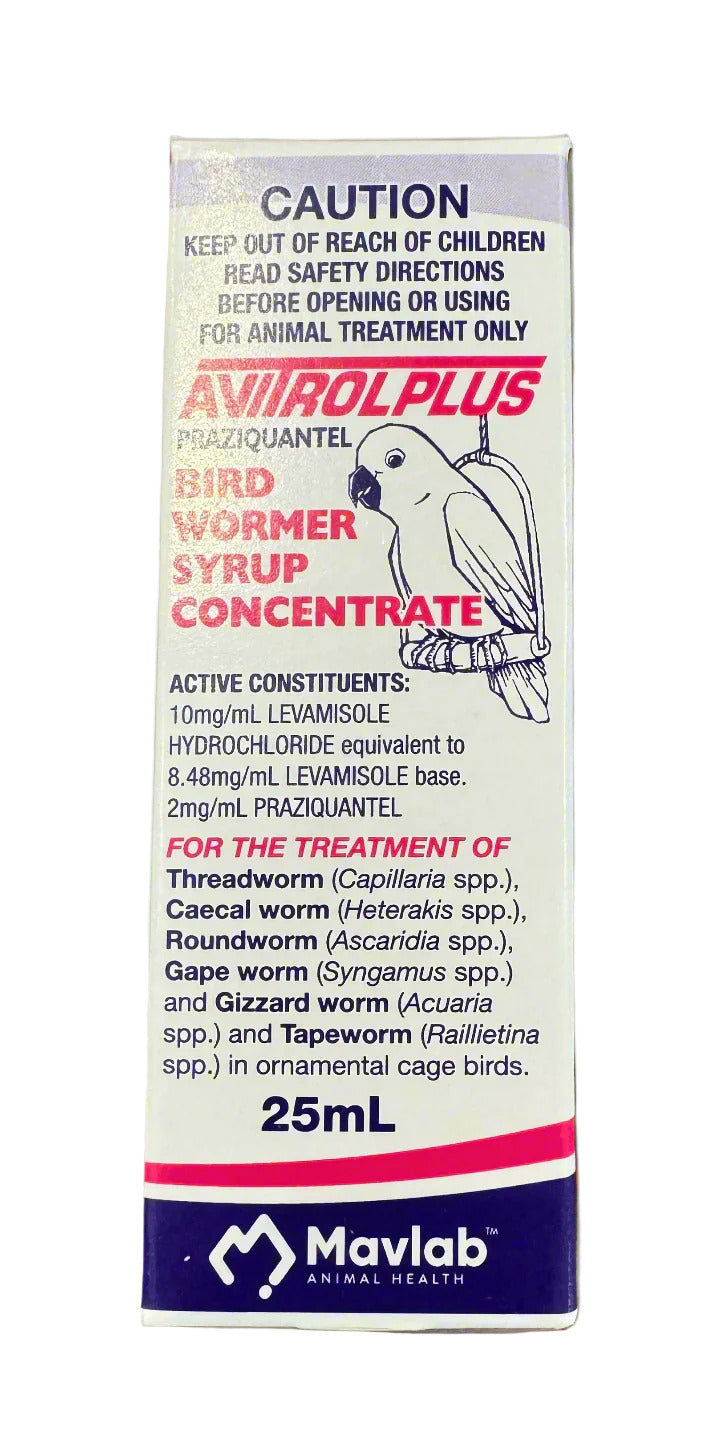 Avitrol Plus Bird Wormer 25ml – Just Budgies